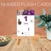 Number Flash Card | Aboriginal Art Educational Illustrative Flashcards ...
