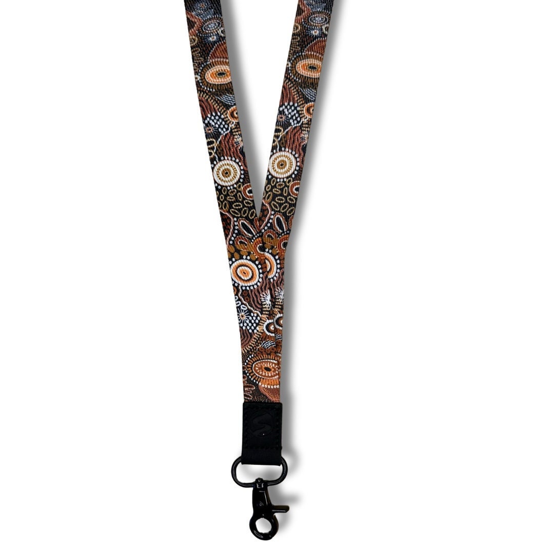 Aboriginal Art Lanyard | My Country | Deluxe Teacher Lanyard Educator ...