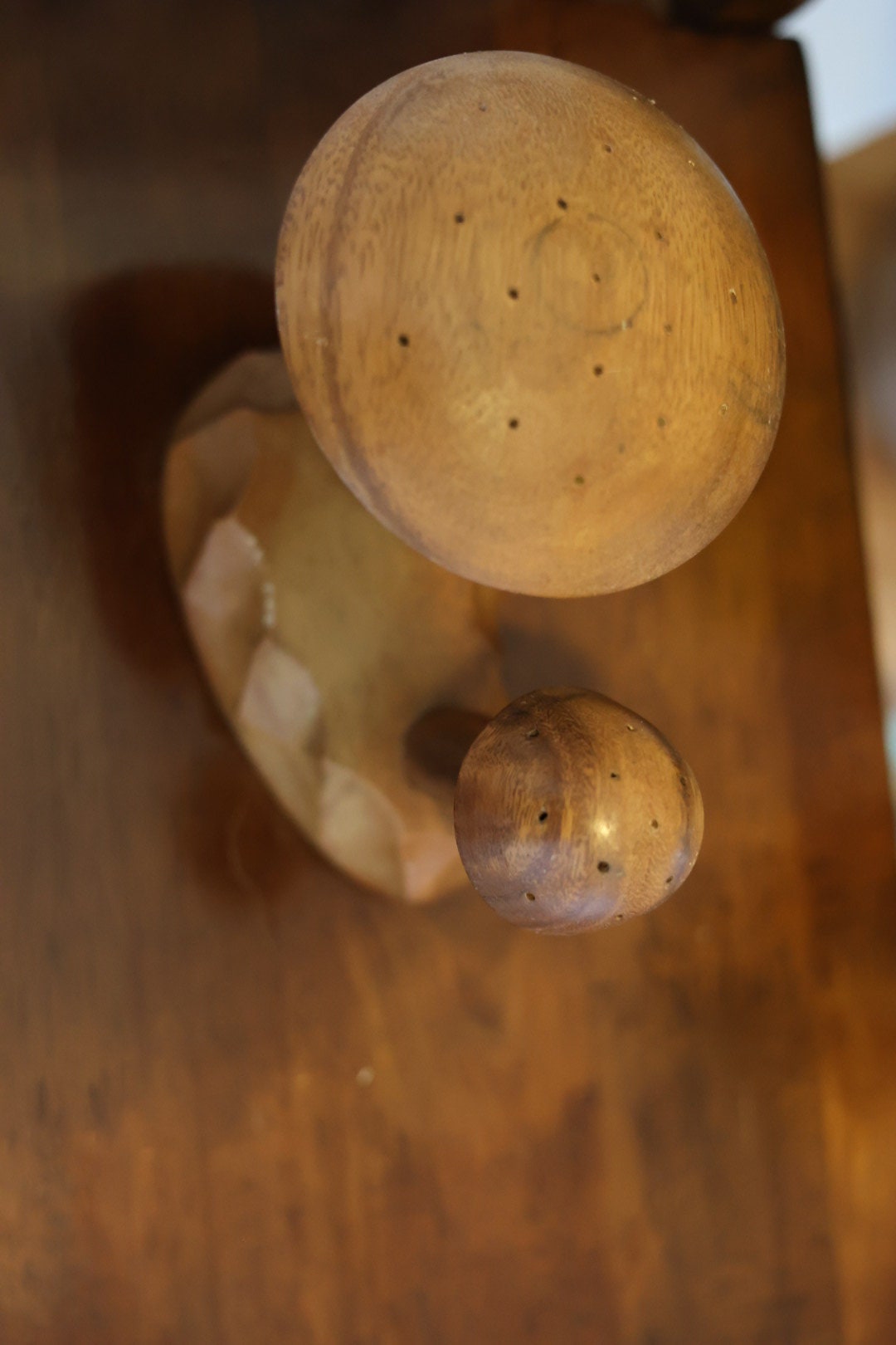 1960's Hand Crafted Leilani Monkey Pod Wood Mushroom Sculpture ...