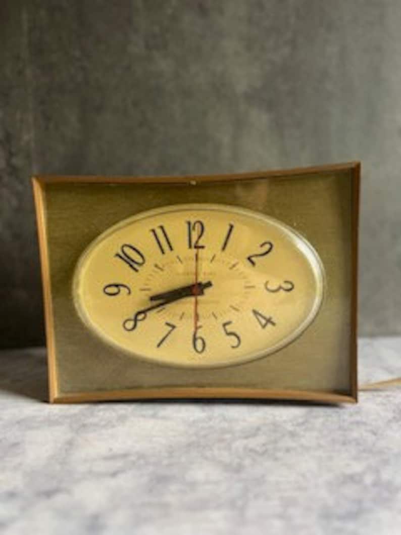 Vintage Mid-century Bakelite General Electric Desk Clock - Etsy