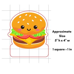 Fast Food Burger and Fries Name Tags | Instant Download | Great for RA ...