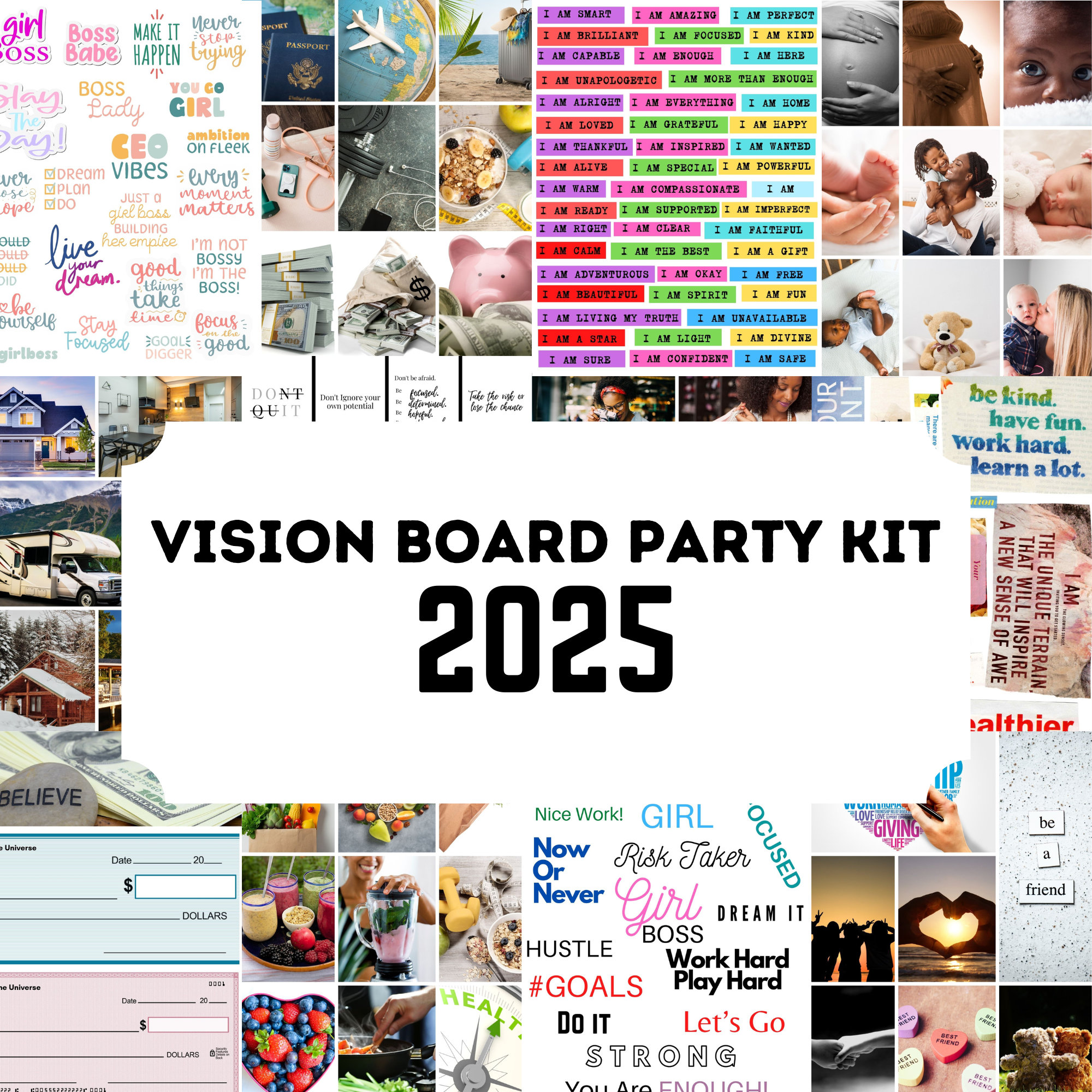Vision Board Party Agenda
