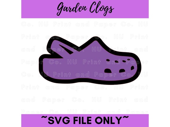 Garden Clogs SVG Only Cutting File for Resident Assistant Door - Etsy