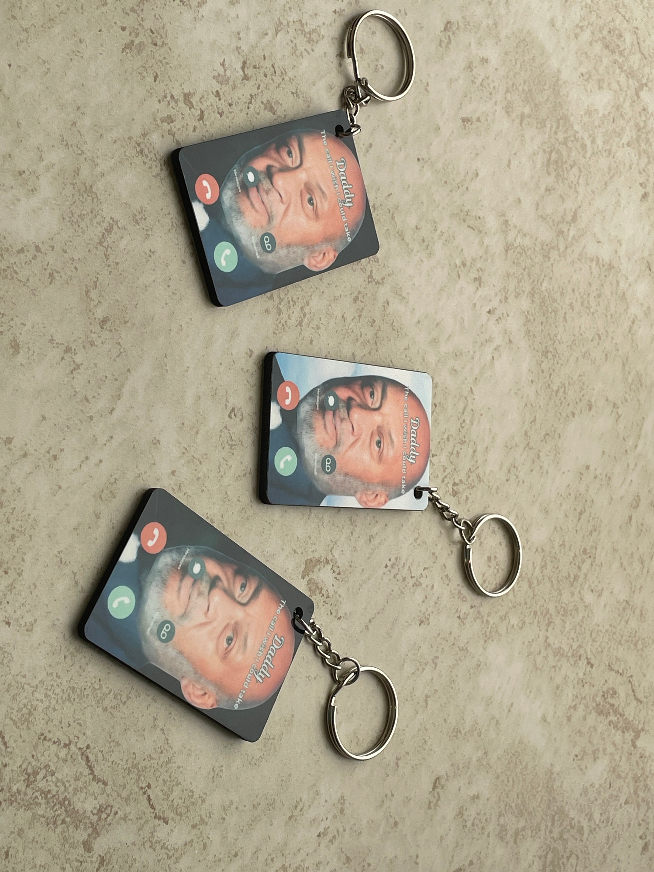 Personalized Memorial Keychain Template | Sublimation & Printable Canva ...