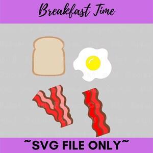 Breakfast Bundle SVG Only Cutting File for Resident Assistant Door Tags ...