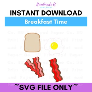 Breakfast Bundle SVG Only Cutting File for Resident Assistant Door Tags ...