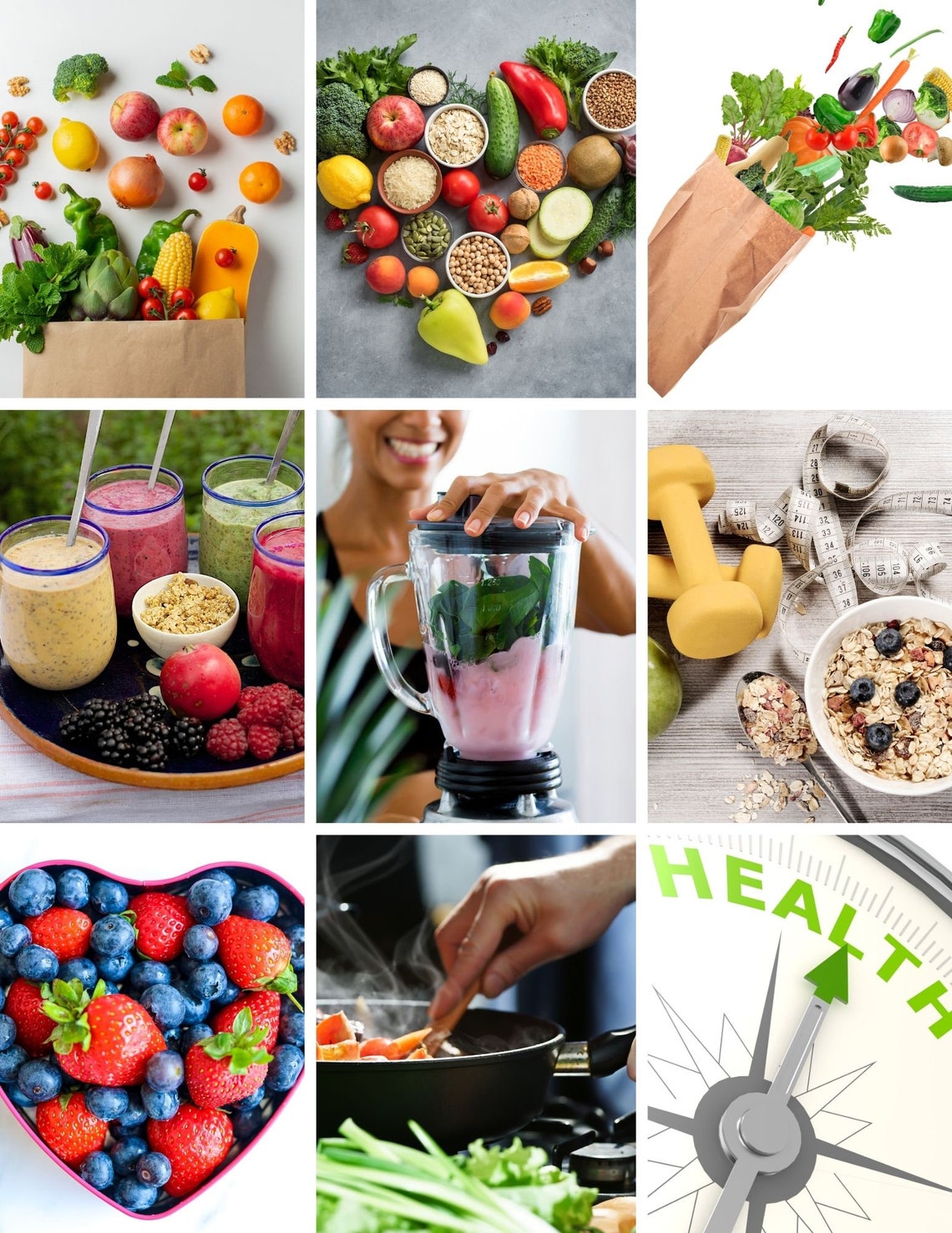 PRINTABLE Vision Board Kit for Women | Vision Board Party New Year New ...