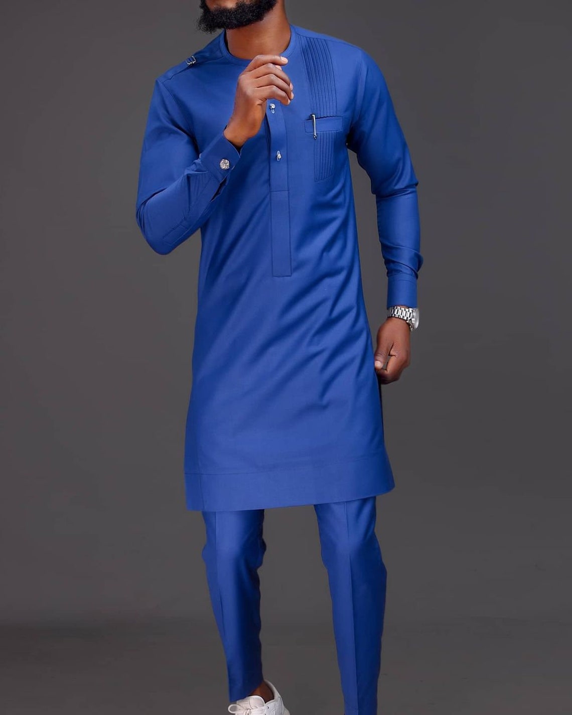 Royal Blue Wedding Suit, Traditional Wedding Suit, Mens Clothing ...