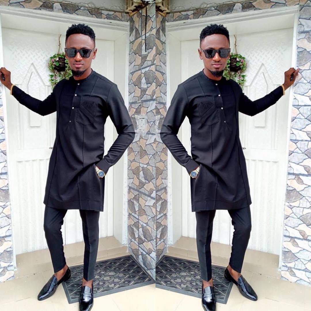 African Men's Wear, Groomsmen Suit, African Wedding Suit, Men's Kaftan ...