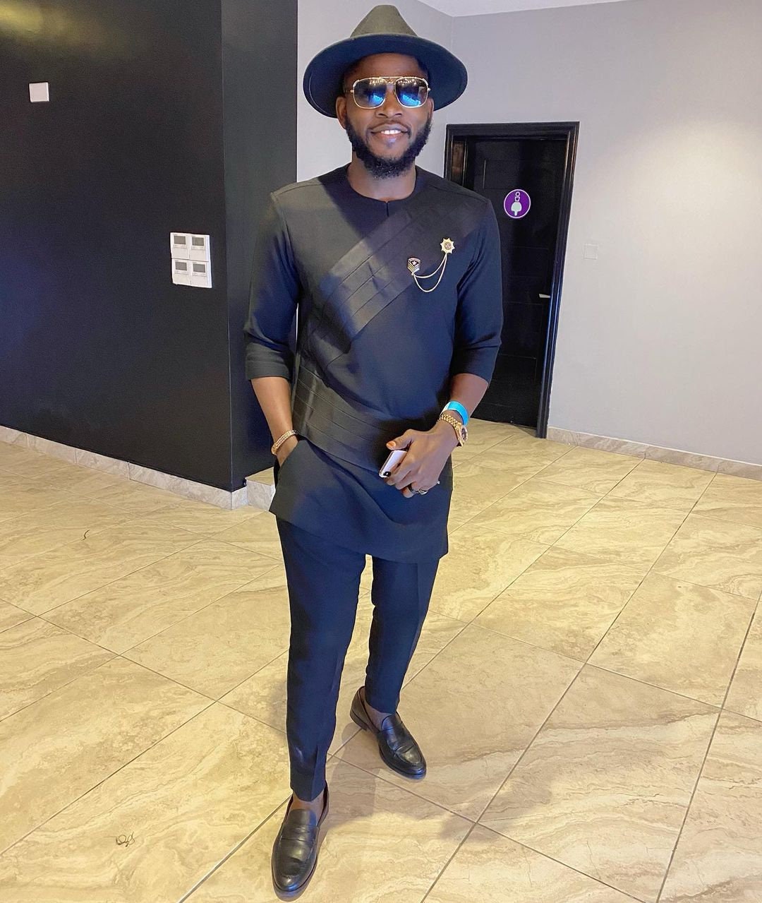 Black Senator Suit, Black Wedding Suit, African Men's Clothing ...