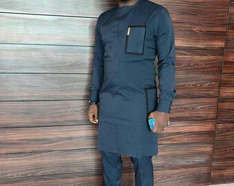 African Men's Clothing Senator Suit Groomsmen Suits - Etsy