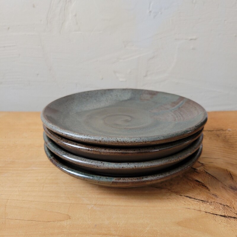 Small Snack Plate Glazed - Etsy