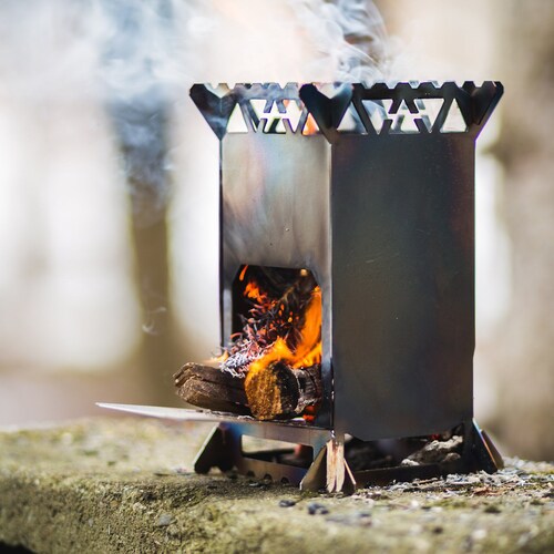 Portable Flat Pack Rocket Stove the Handy Little Stove That - Etsy Canada