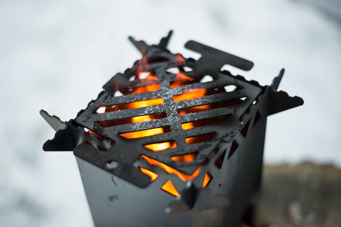 Portable Flat Pack Rocket Stove the Handy Little Stove That - Etsy Canada