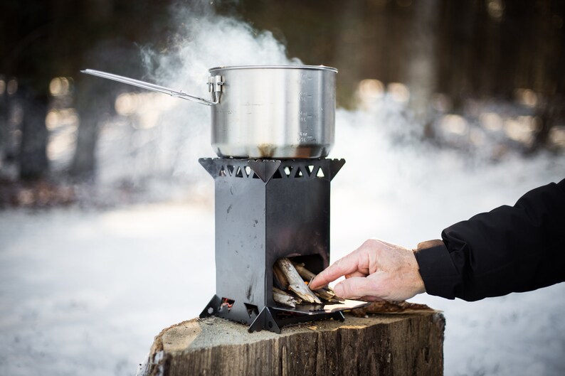 Portable Flat Pack Rocket Stove the Handy Little Stove That - Etsy Canada
