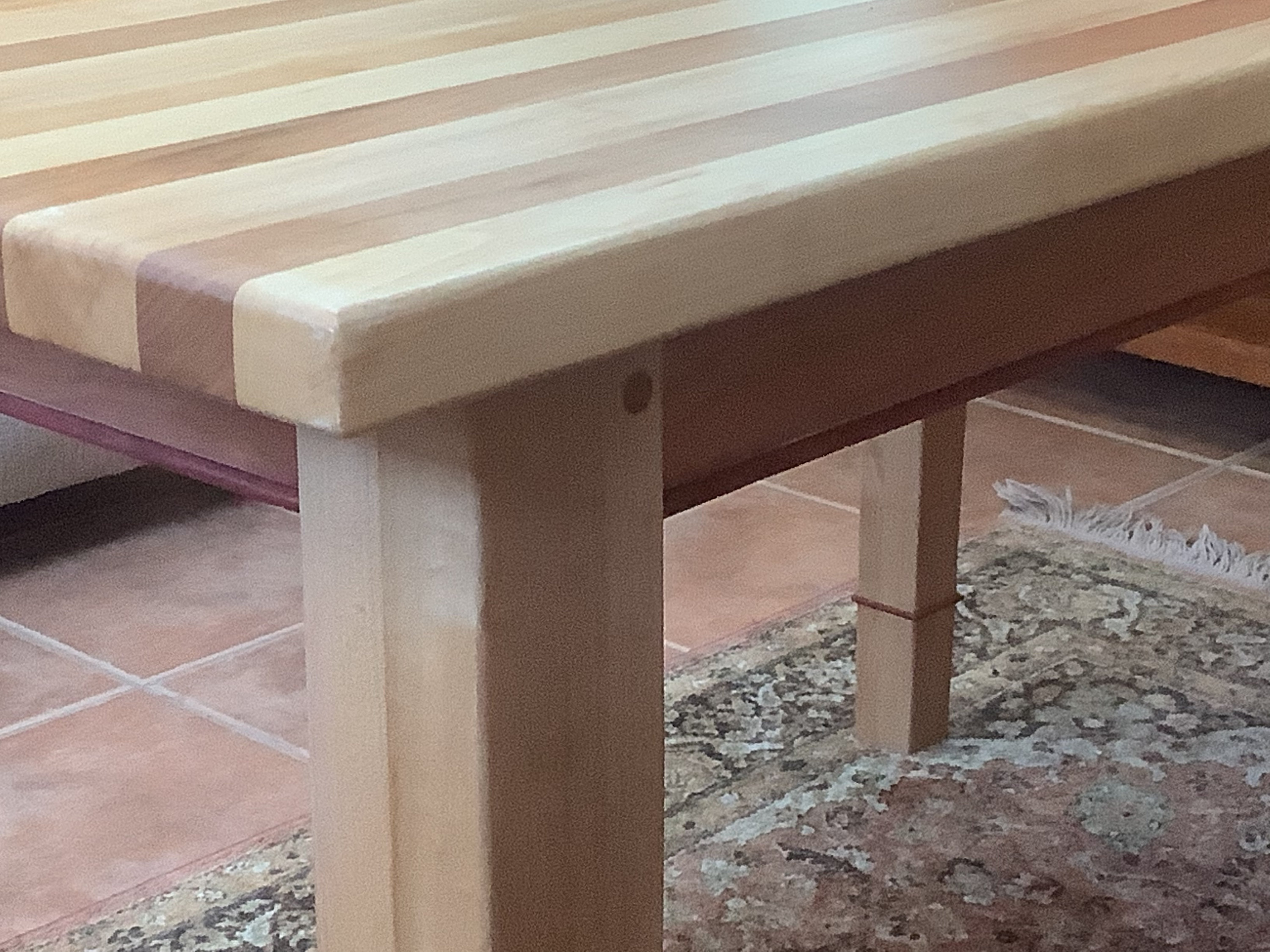 Butcher Block Table - Etsy