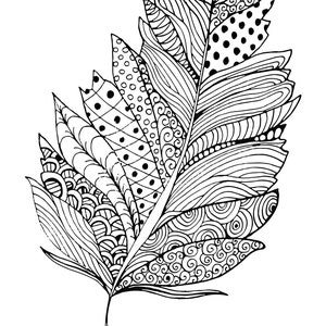 Relaxing Coloring Pages, Stress Relief Coloring Book, Printable Adult ...