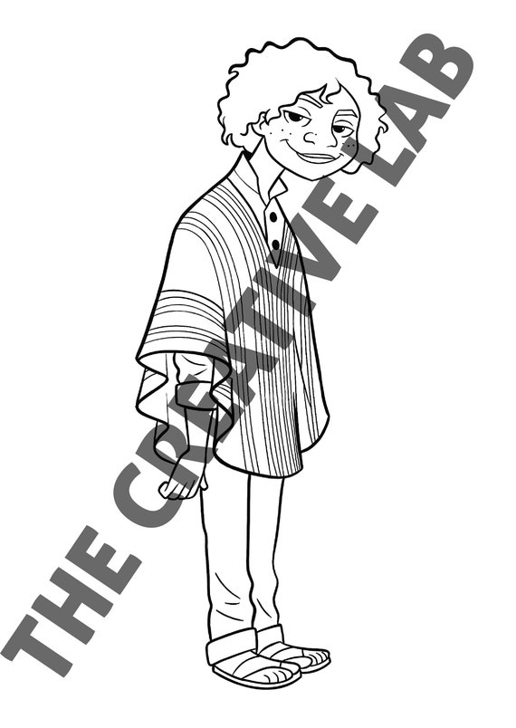 Camilo Madrigal Encanto SVG for Cricut | Etsy