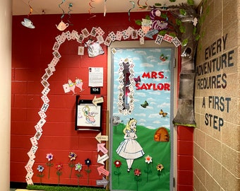 Middle or High School Classroom Decor Alice in Wonderland Theme - Etsy