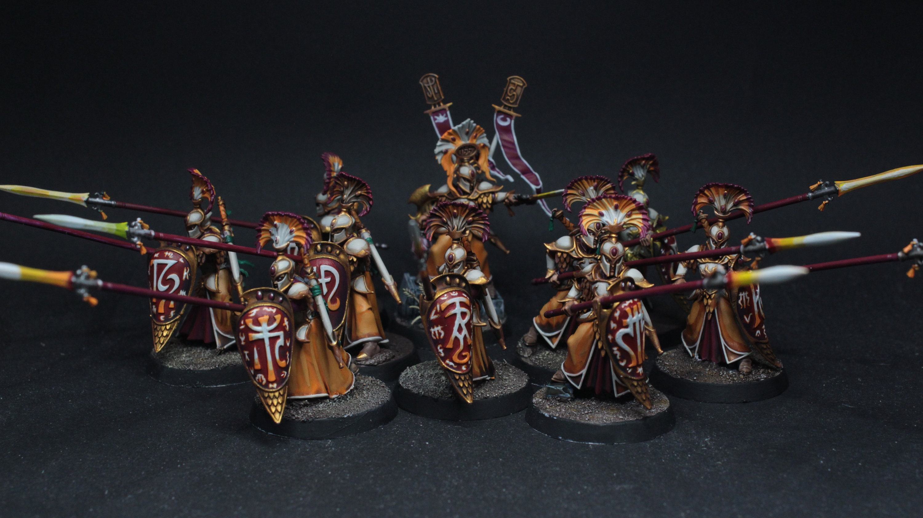 Warhammer Aos Lumineth Auralan Wardens Sunfire Elven - Etsy