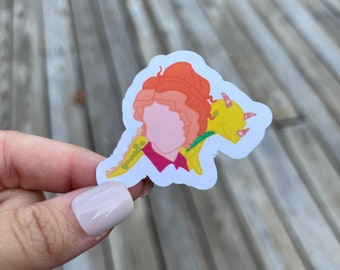 Mrs Frizzle Sticker - Etsy