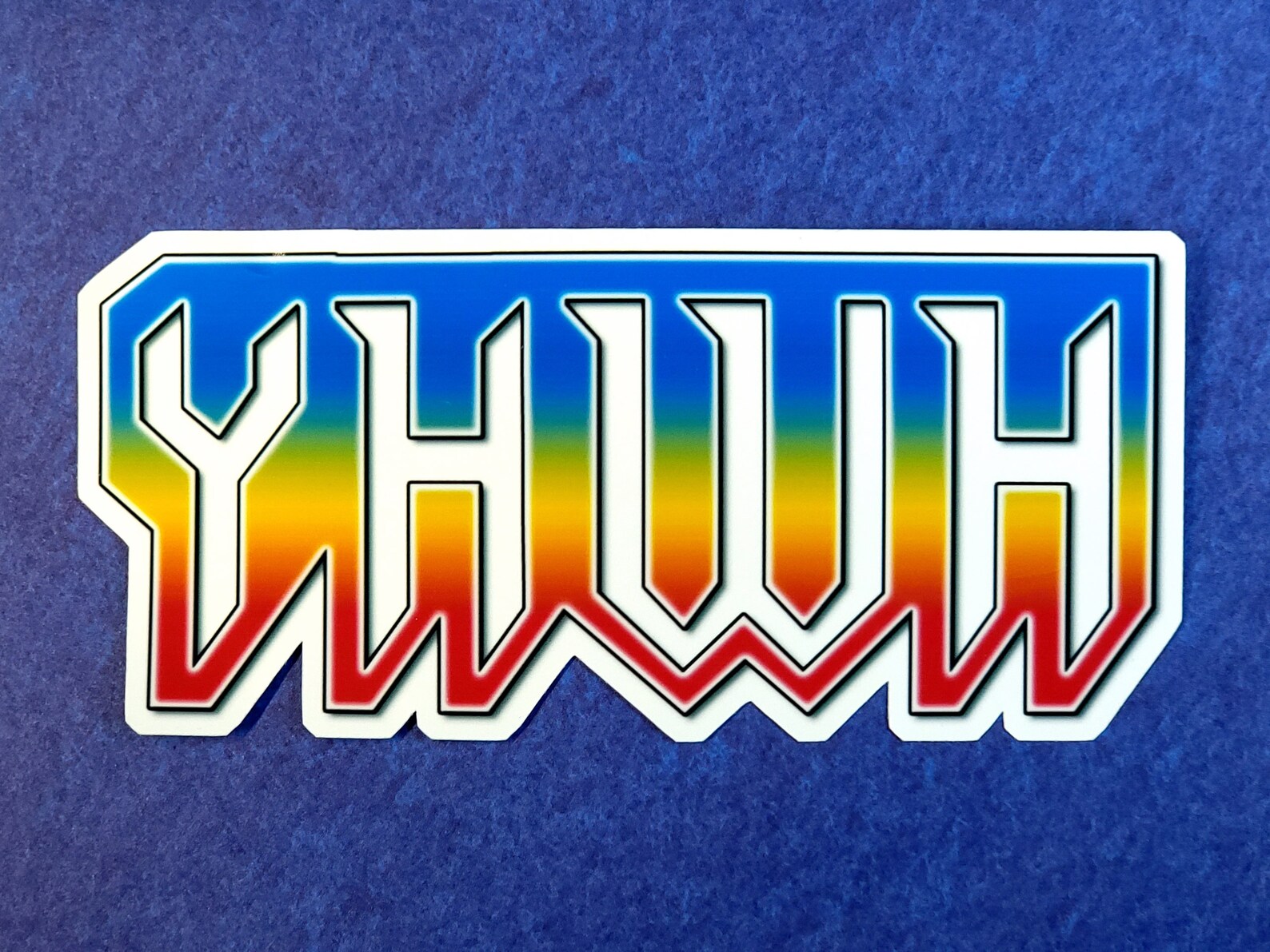 YHWH / Yahweh / Name of God / Laptop Stickers / Weatherproof Matte or ...