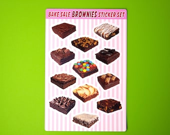 Bake Sale Stickers - Etsy