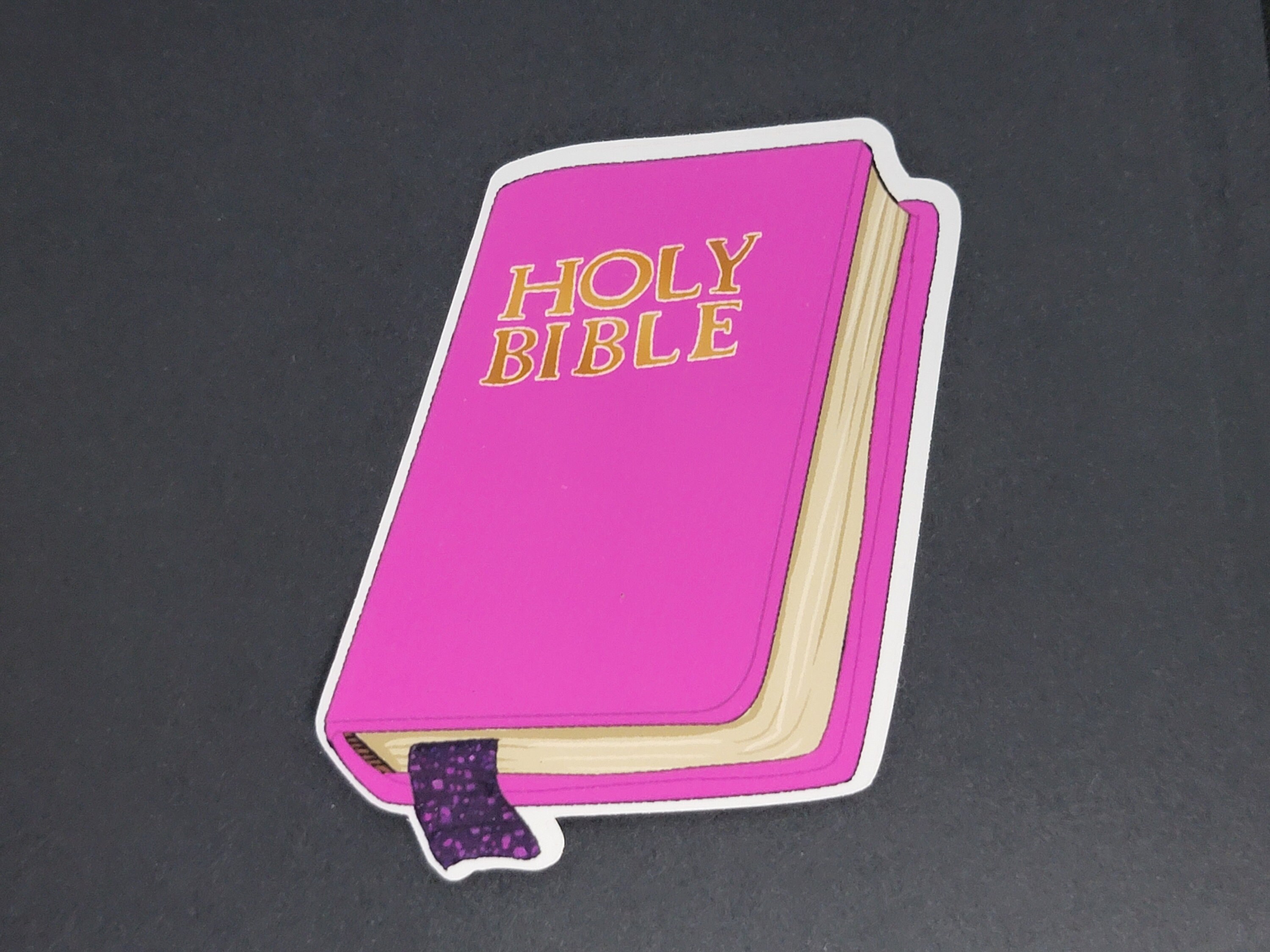 Holy Bible / God's Word / Christian /laptop Stickers / - Etsy