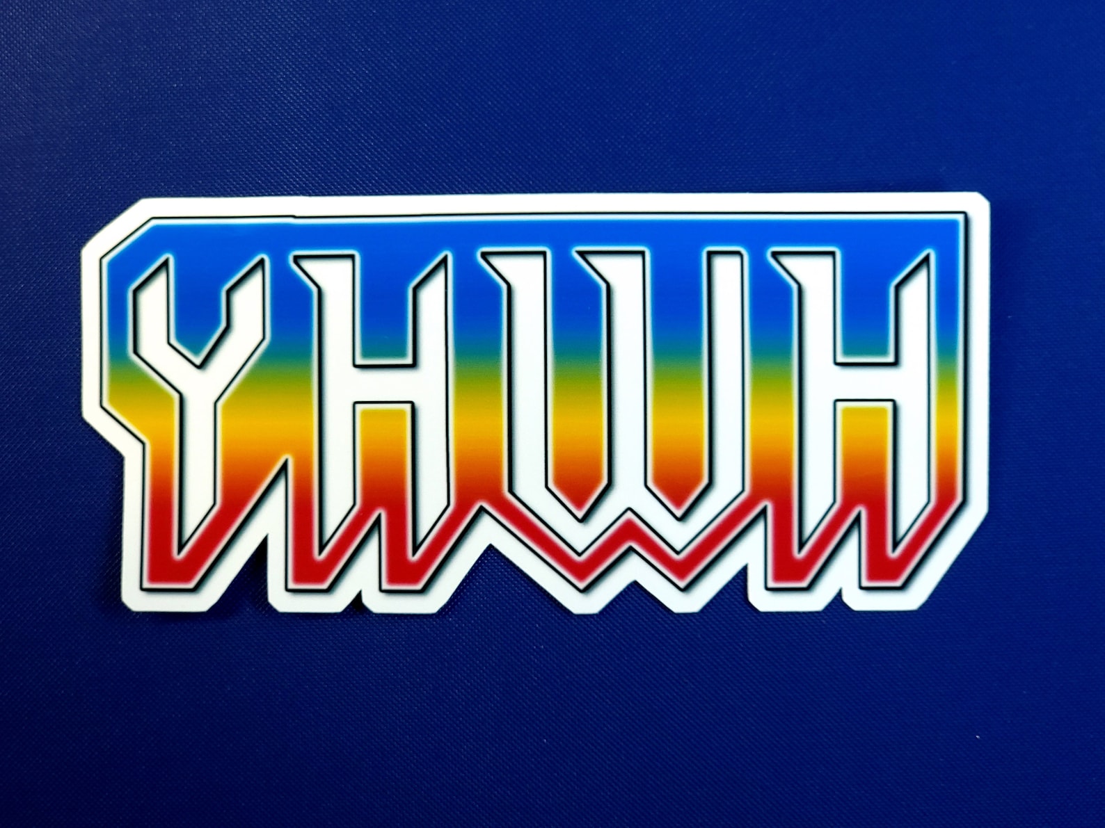 YHWH / Yahweh / Name of God / Laptop Stickers / Weatherproof Matte or ...