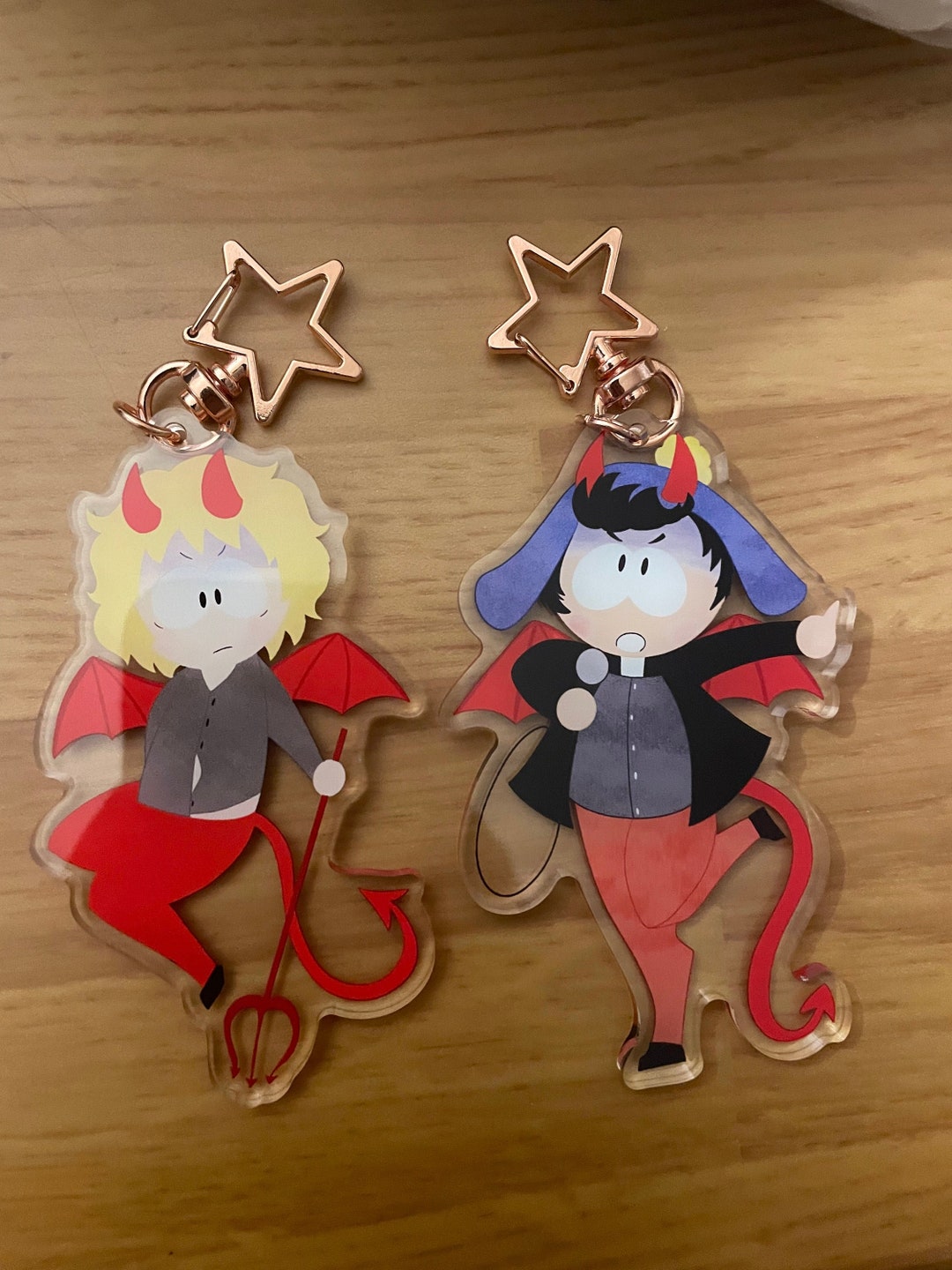 South Park Imp Tweek and Imp Craig Acrylic Keychains - Etsy UK