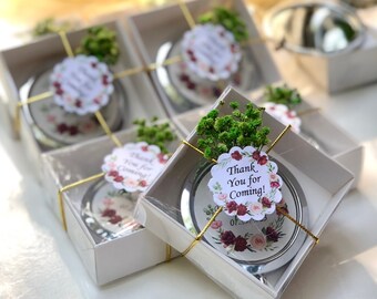 Beautiful Butterfly Design Mirror Compact Favor Spring Theme Favor ...