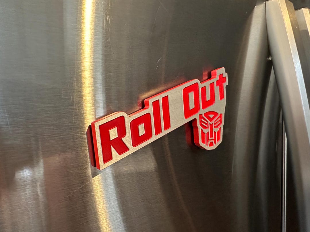 Transformers Autobots “roll Out” Emblem - Aluminum Magnet or Vehicle ...
