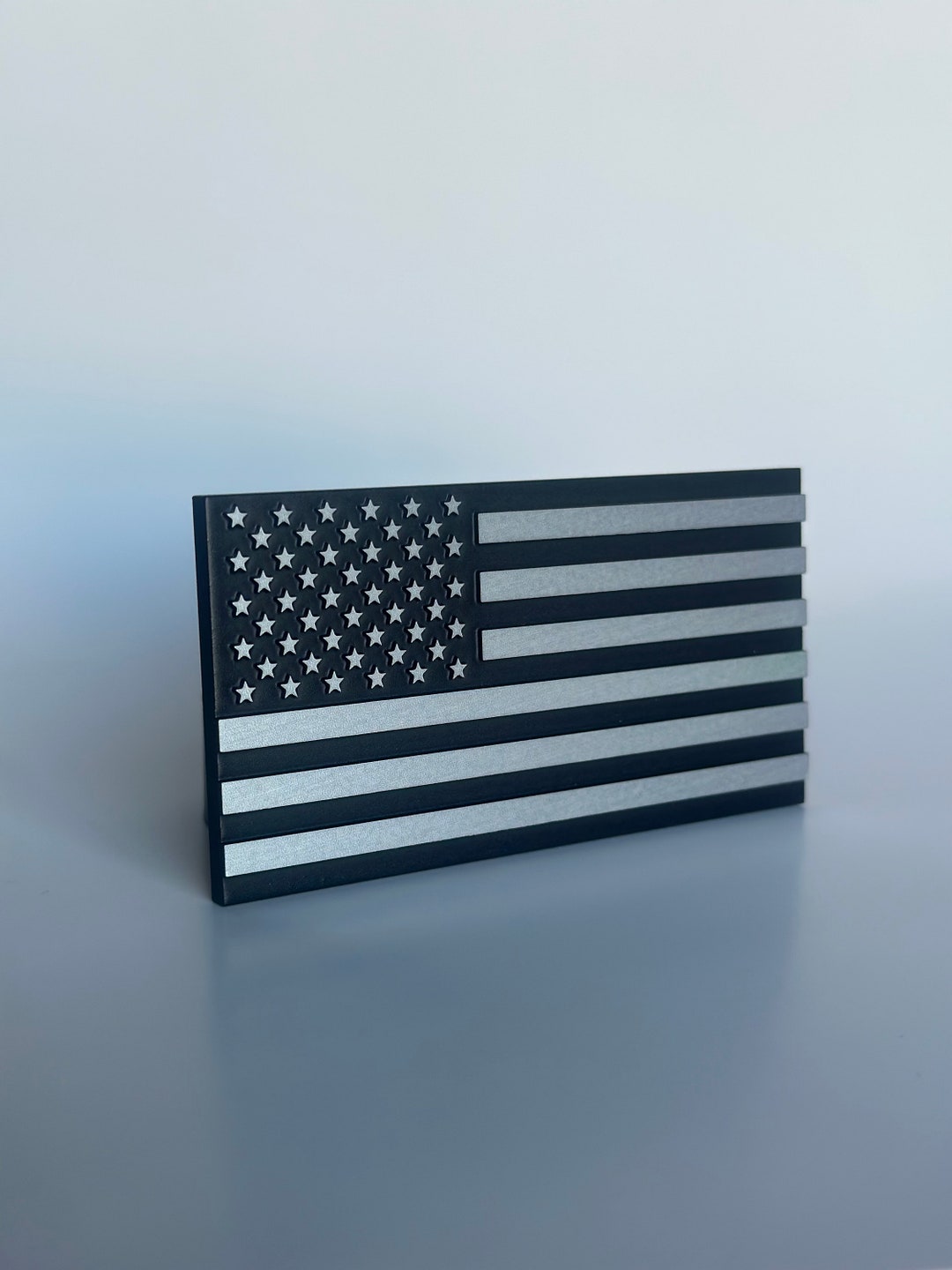 Premium CNC Machined Aluminum American Flag Emblem - Etsy