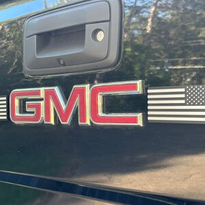 American Flag Emblem Set - Forward & Reverse Facing - Aluminum Magnet ...