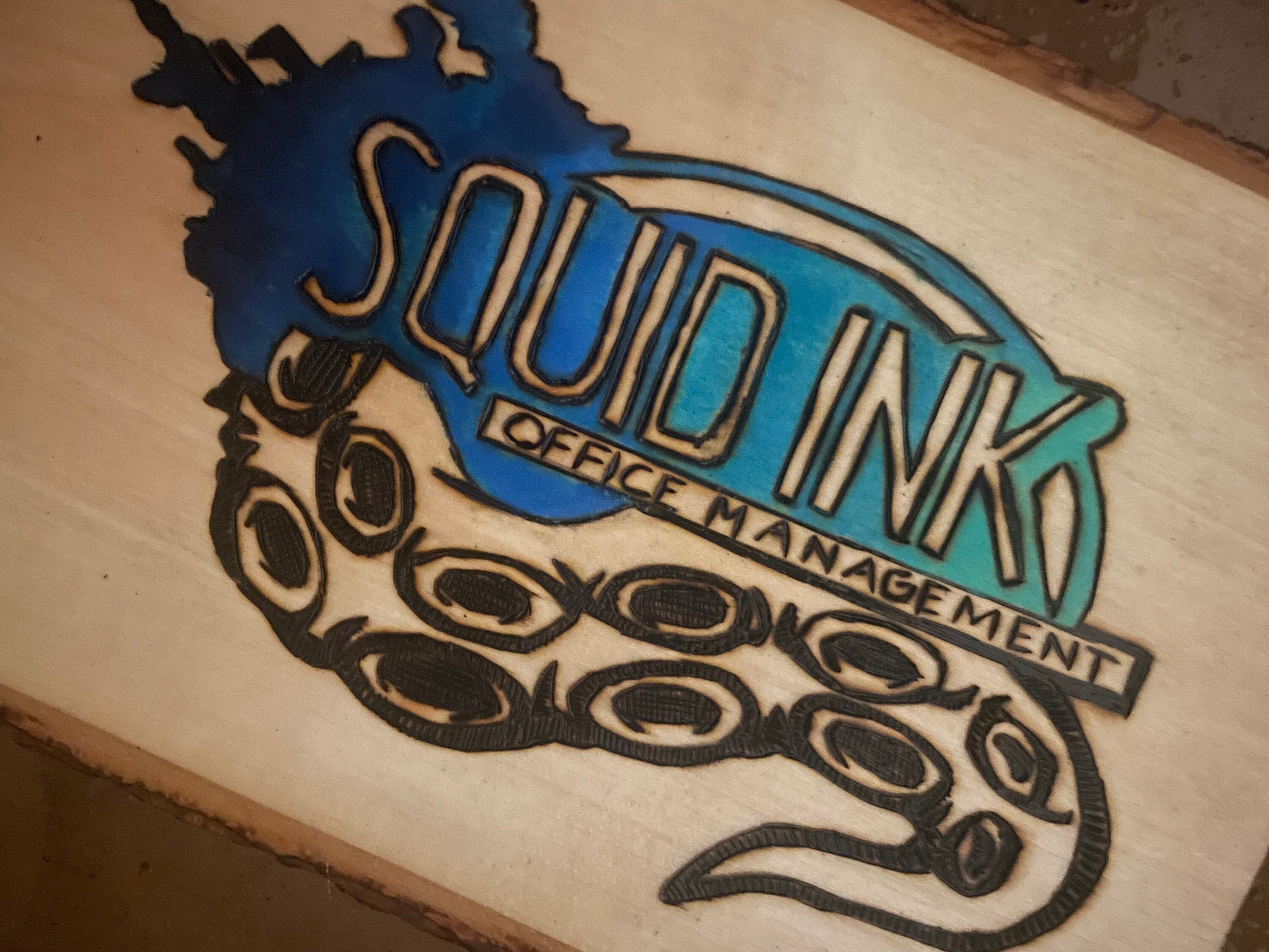 Wood Burned Logo Will Burn Any Logo - Etsy Finland