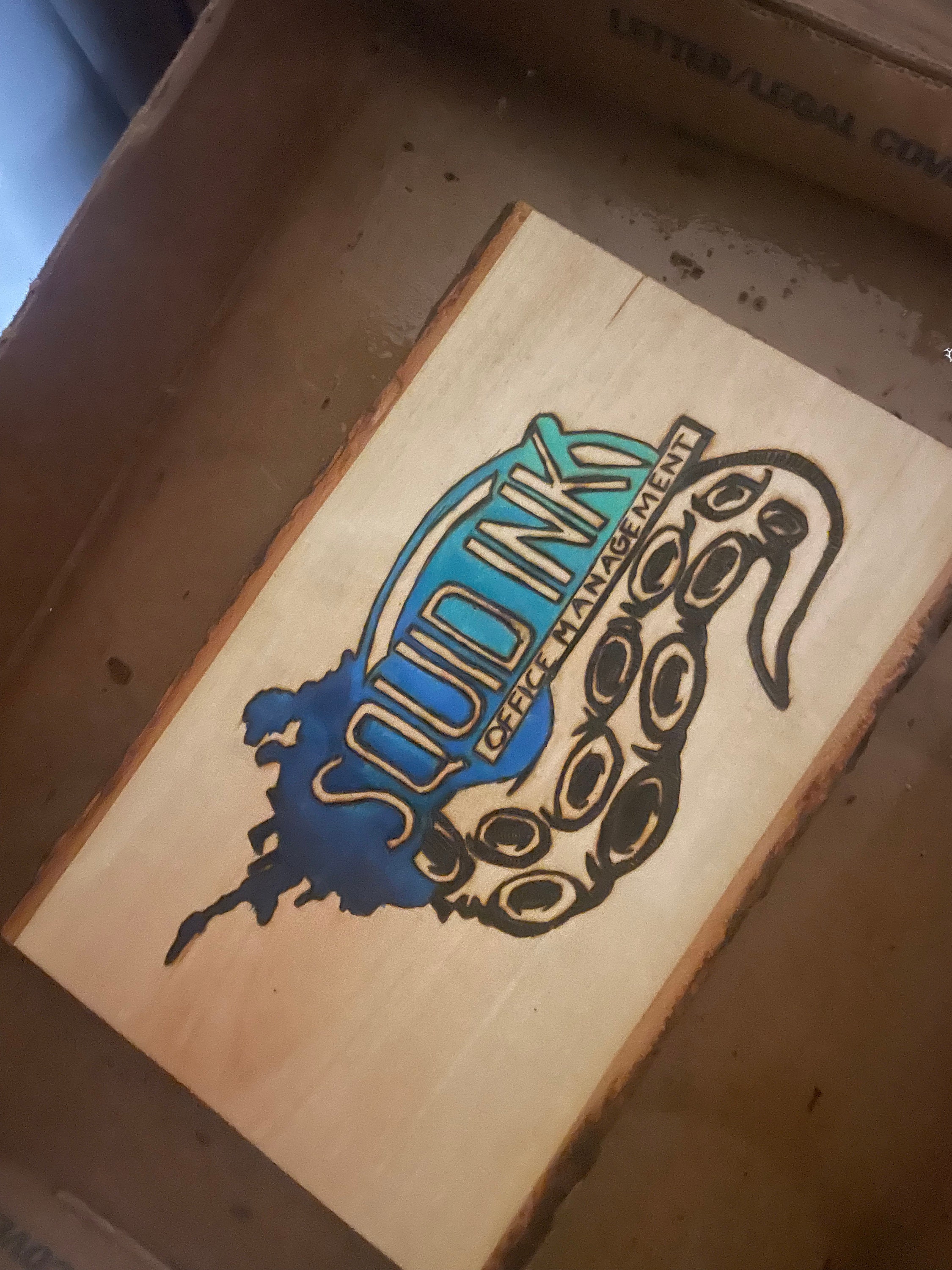 Wood Burned Logo Will Burn Any Logo - Etsy Finland