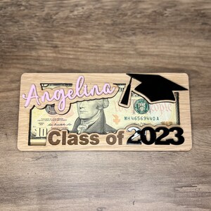 Money Holder for Graduation | Gift for 2023 | Personalized Graduation ...