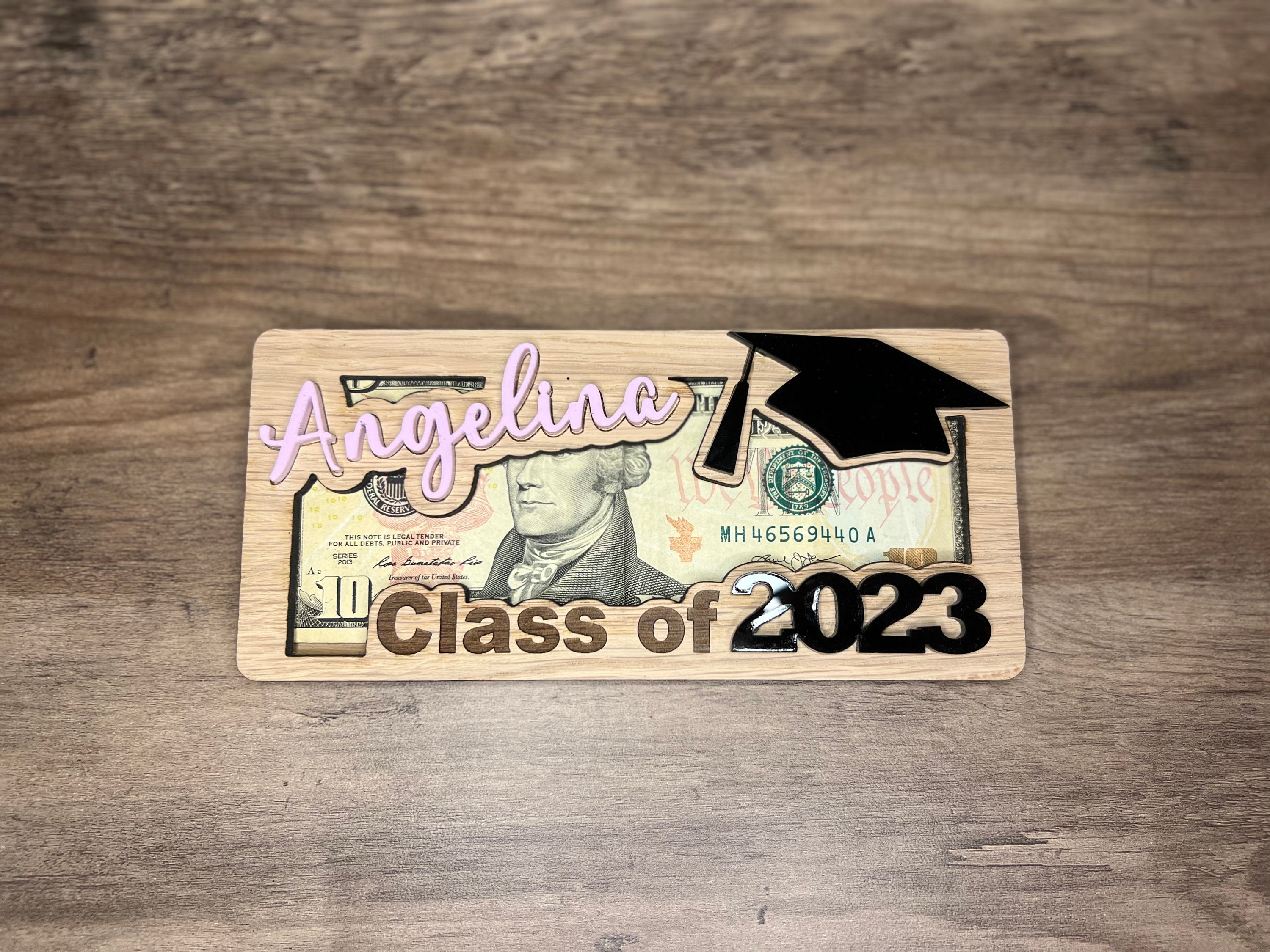 Money Holder for Graduation | Gift for 2023 | Personalized Graduation ...