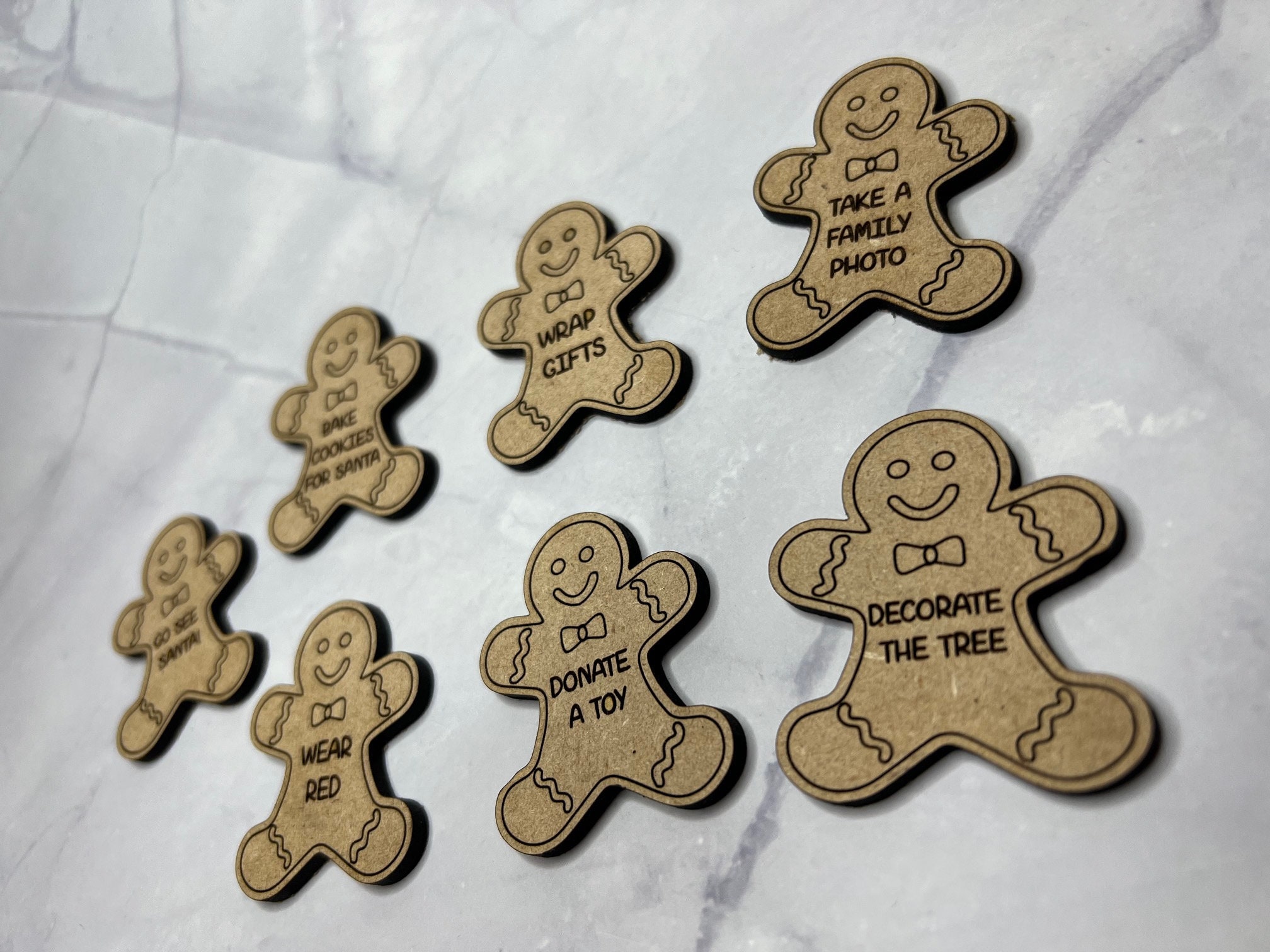 Christmas Bucket List Tokens SVG Christmas Activities Tokens - Etsy