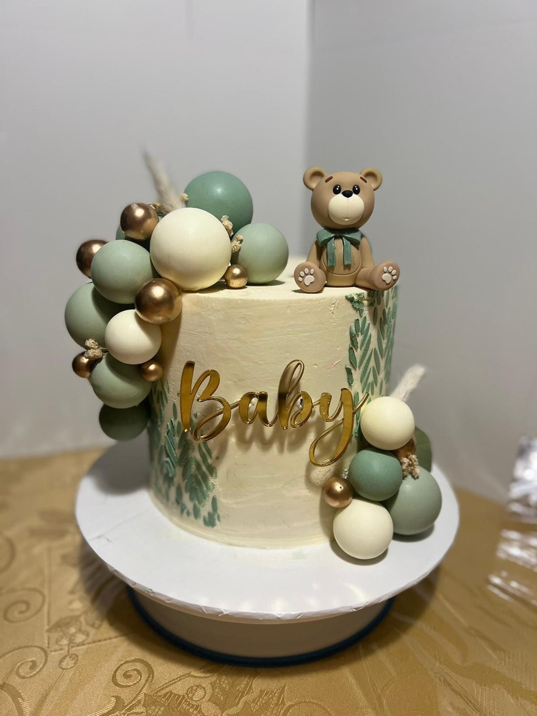 Cake Charm | Custom Acrylic Cake Charm | Custom Name Cake Charm ...