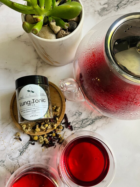 Lung Tonic Lung Support Respiratory Immunity Herbal Tea | Etsy