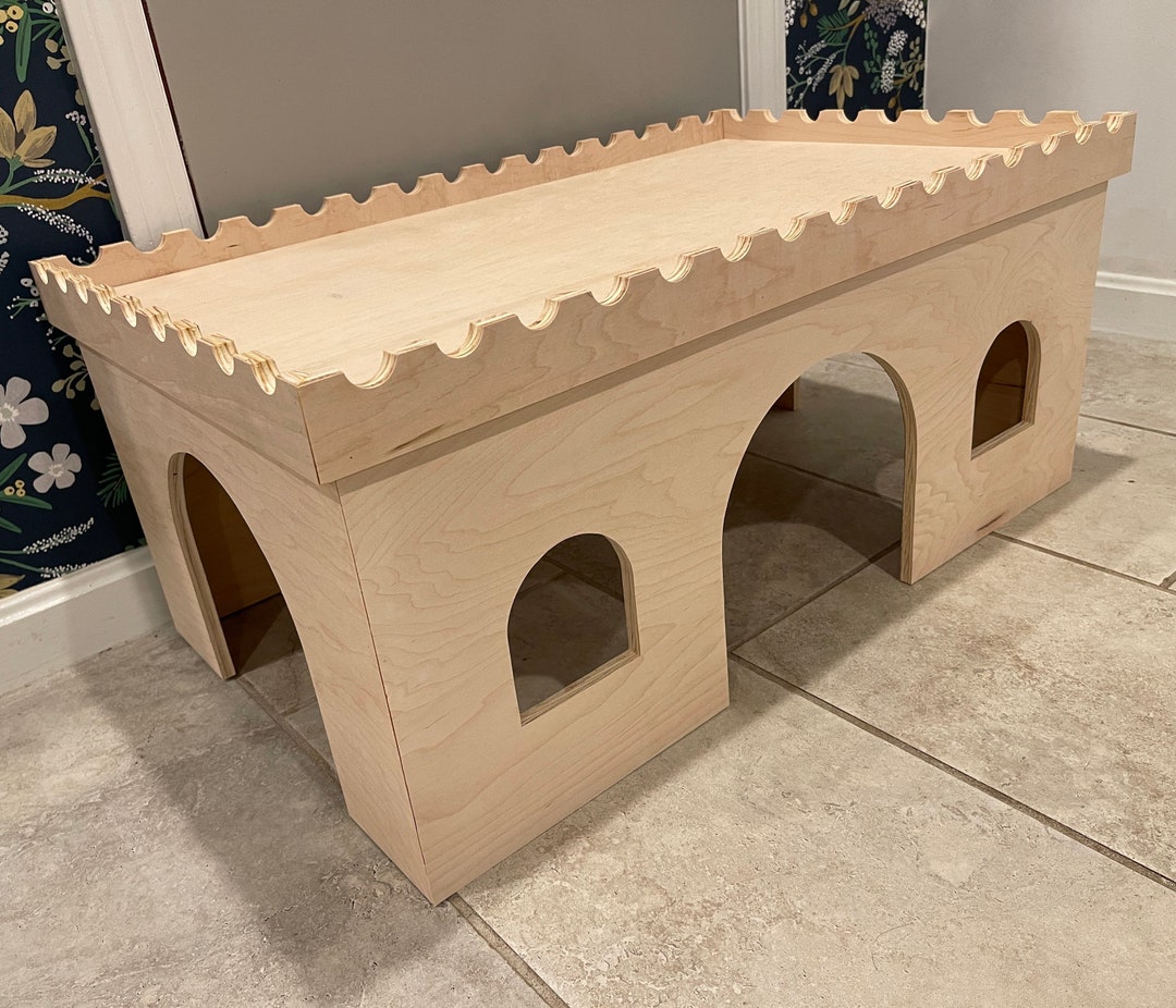 Large Bunny Castle | Rabbit Castle | House - Etsy