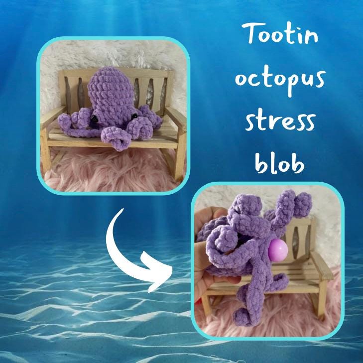 5-in-1 Aquatic Stress Blobs Bundle Pattern Pack - Etsy