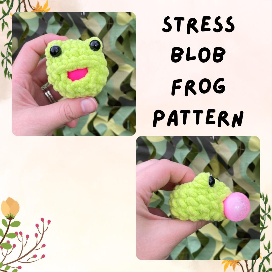 Stress Blob Frog - Etsy