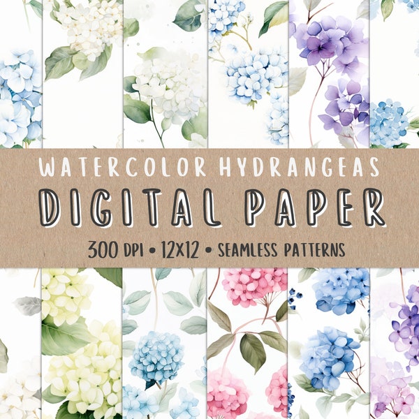 Paper Hydrangea - Etsy