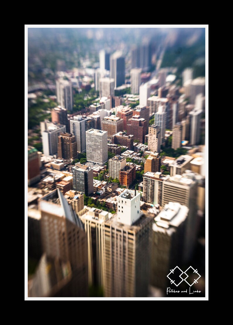 Surreal, City, Chicago, Illinois, Skyline, Photography #1 Wall Art ...