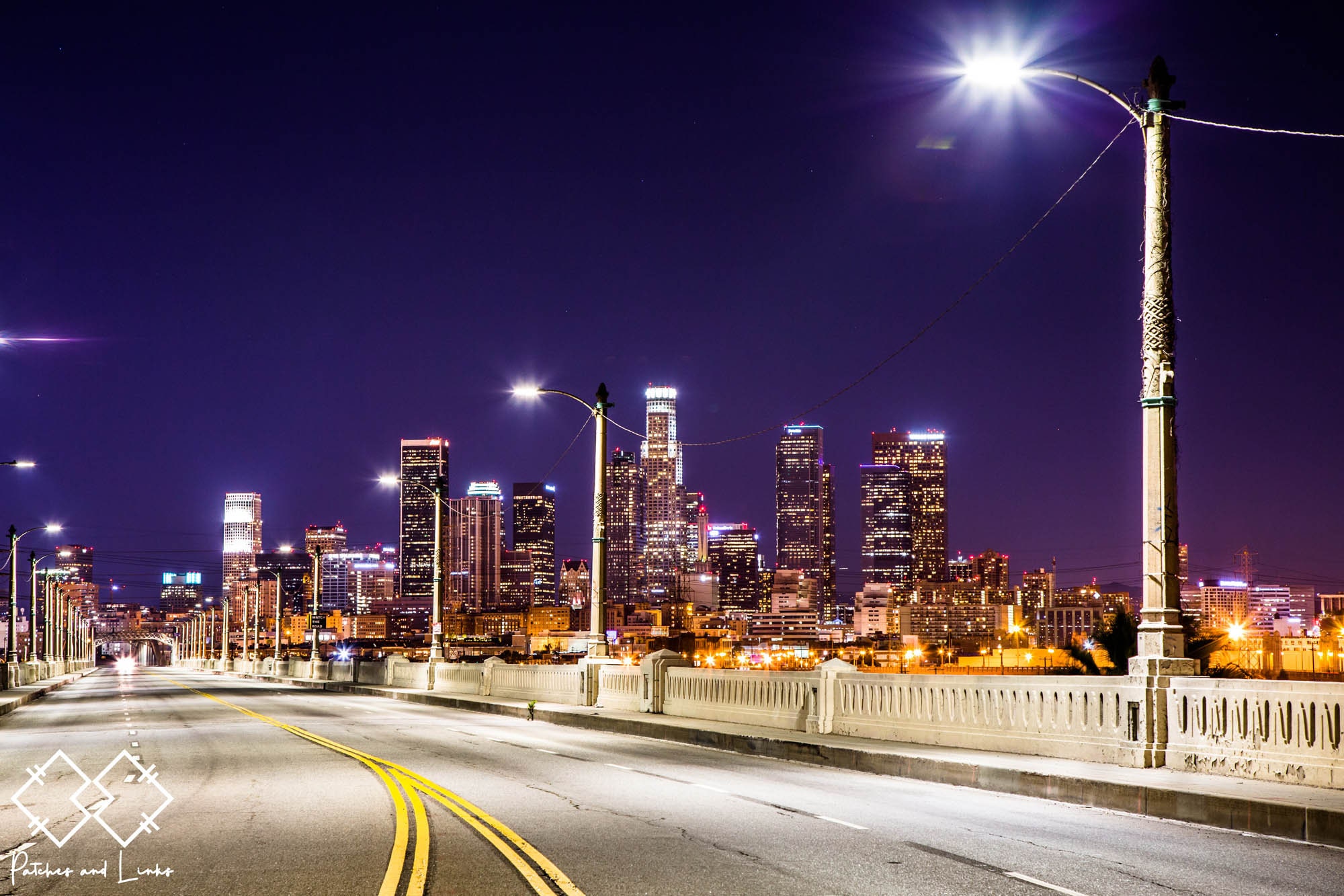 Los Angeles Streets Night