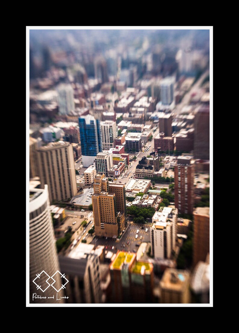 Surreal City Chicago Illinois Skyline Photography 2 Wall - Etsy