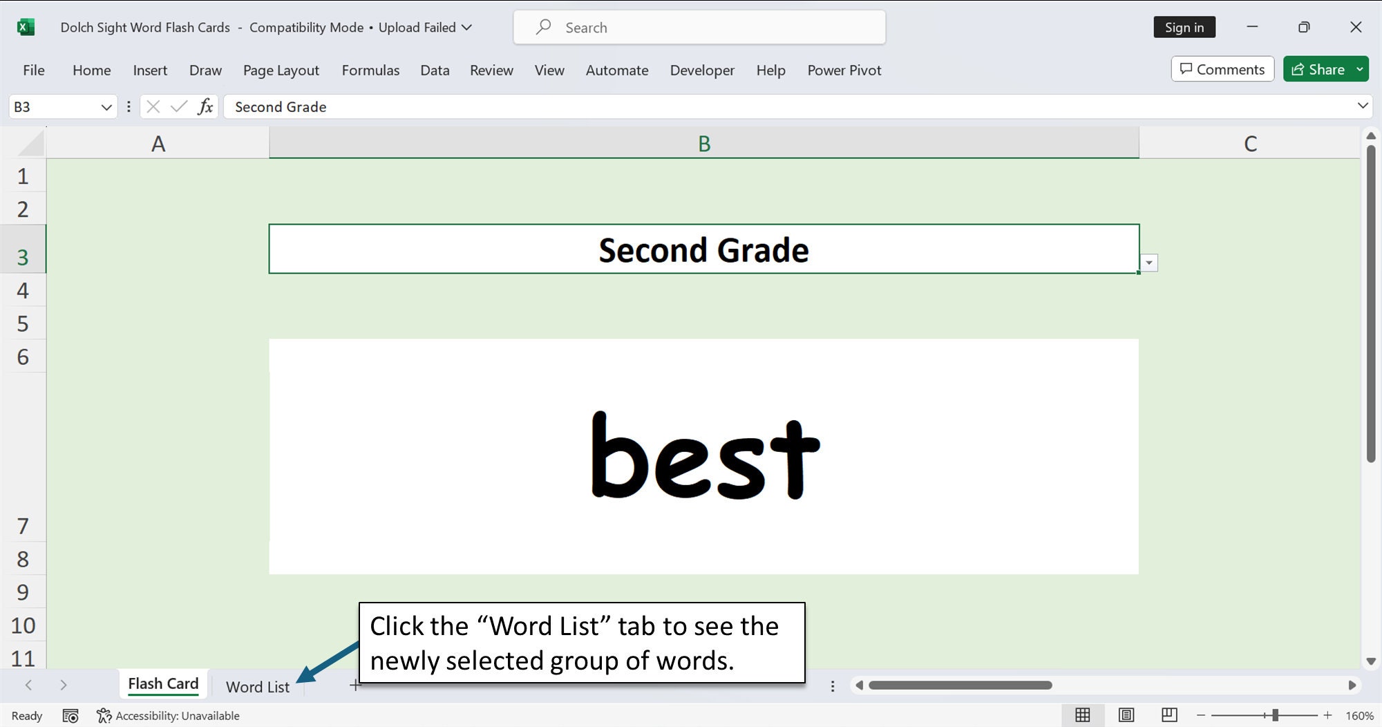Dolch Sight Words Digital Flash Cards - Etsy