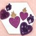 Earring Post Embedder Kit, Polymer Clay Earrings, Earring Embedder ...